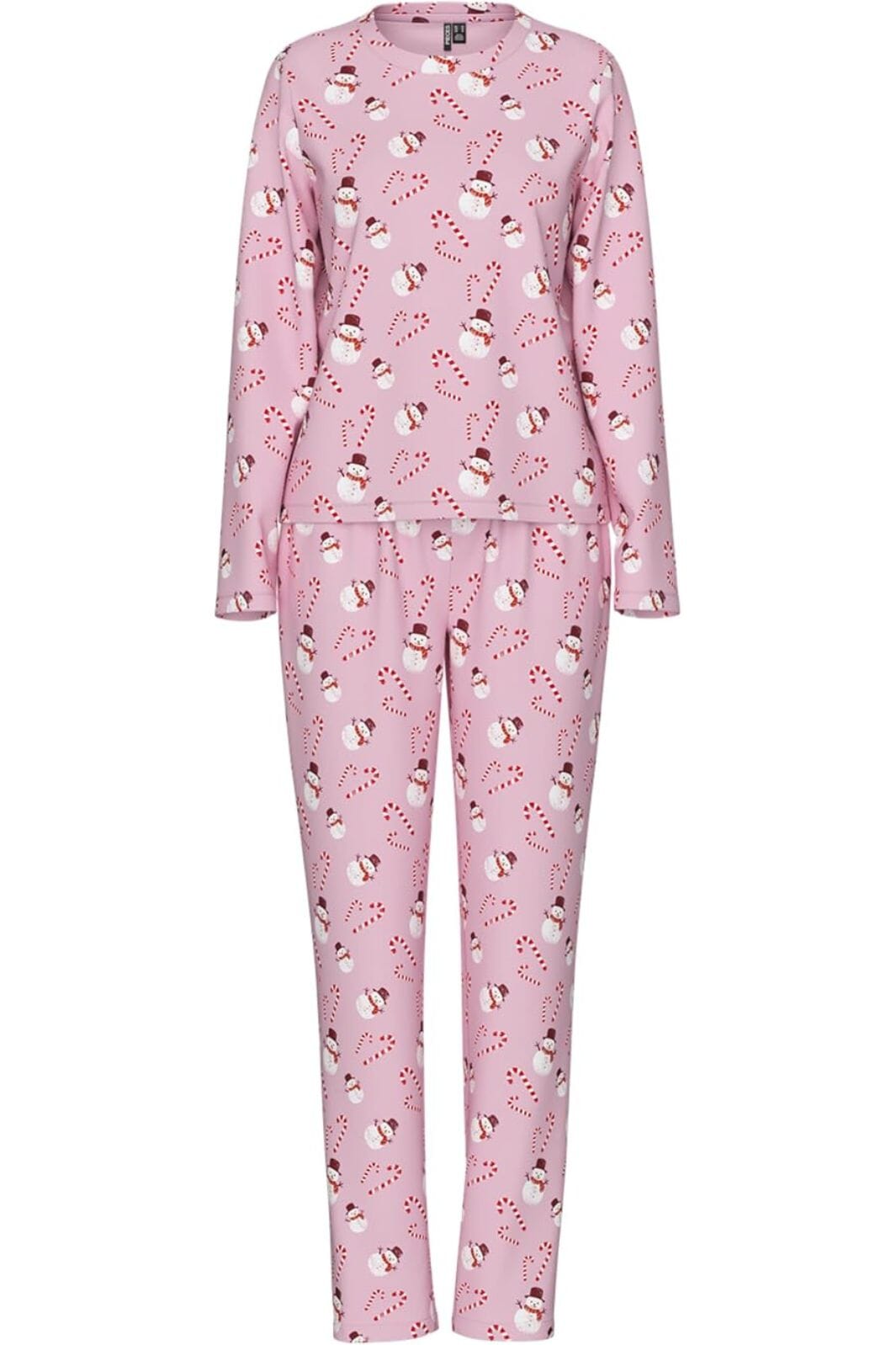 Pieces - Pcnaya Xmas Ls Nightwear Set - 4829535 Pink-A-Boo Snowman ...